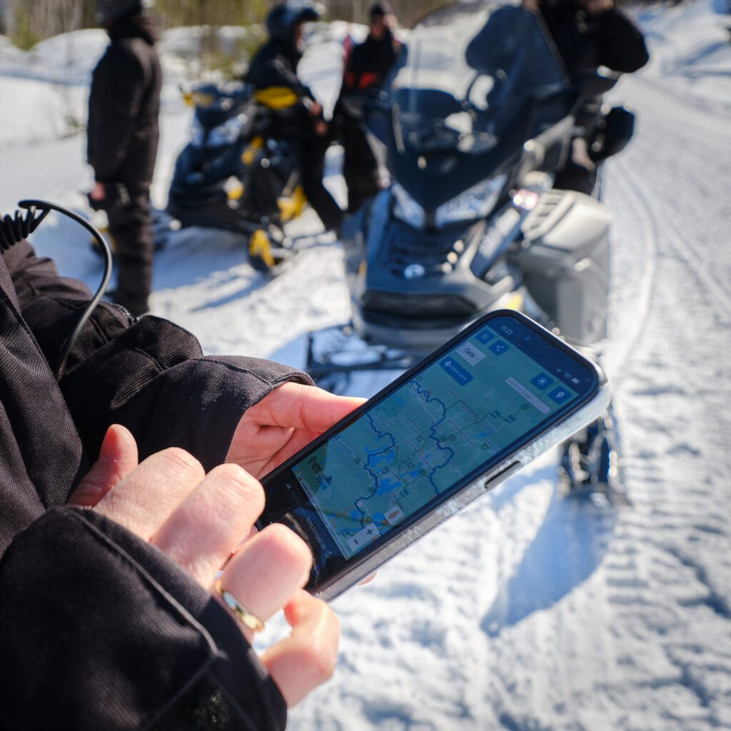 Snowmobile - Interactive map and trail conditions - Tourisme Rouyn-Noranda