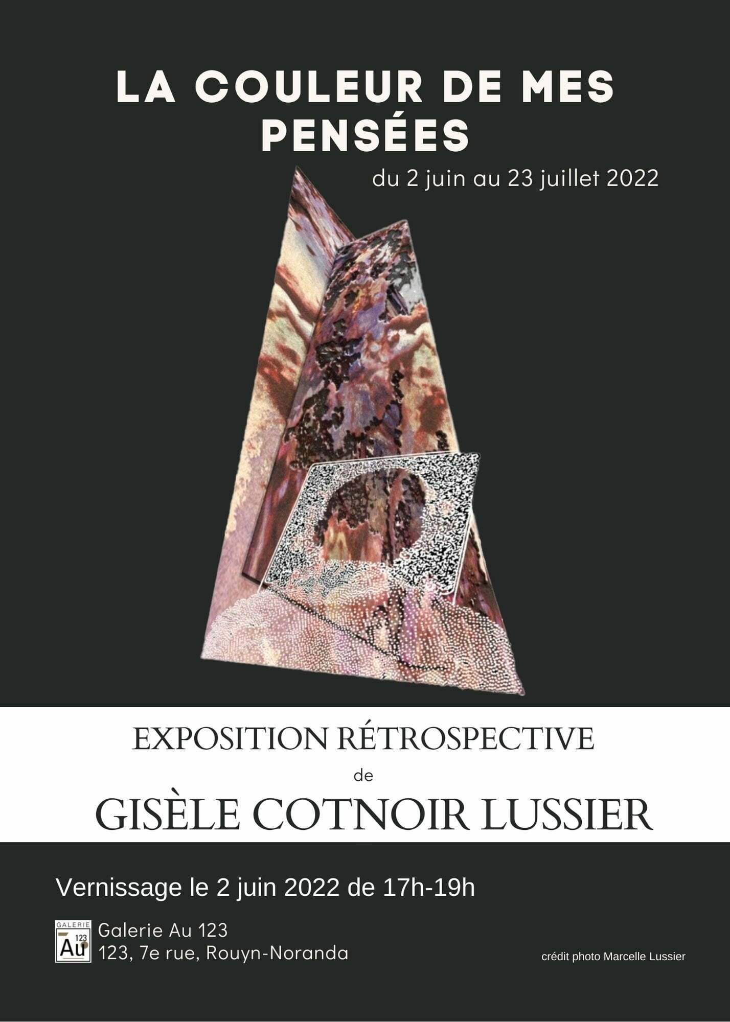 Exposition « La couleur de mes pensées » - Tourisme Rouyn-Noranda
