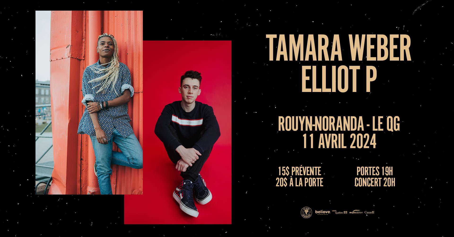 Tamara Weber et Elliot P - Tourisme Rouyn-Noranda